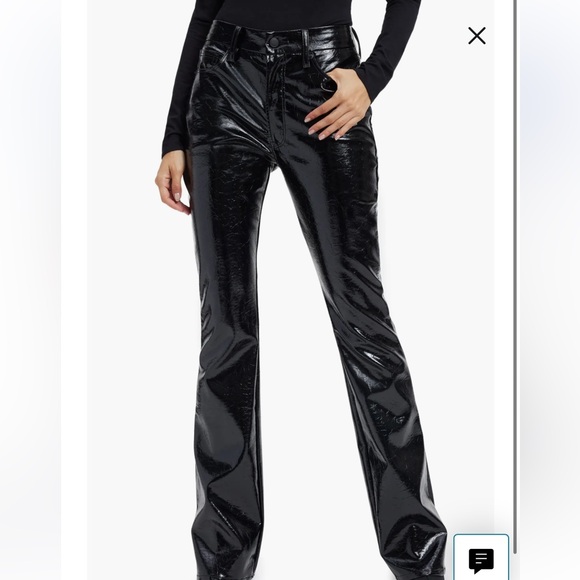 Good American | Pants & Jumpsuits | 26 New 18 Good American Patent ...